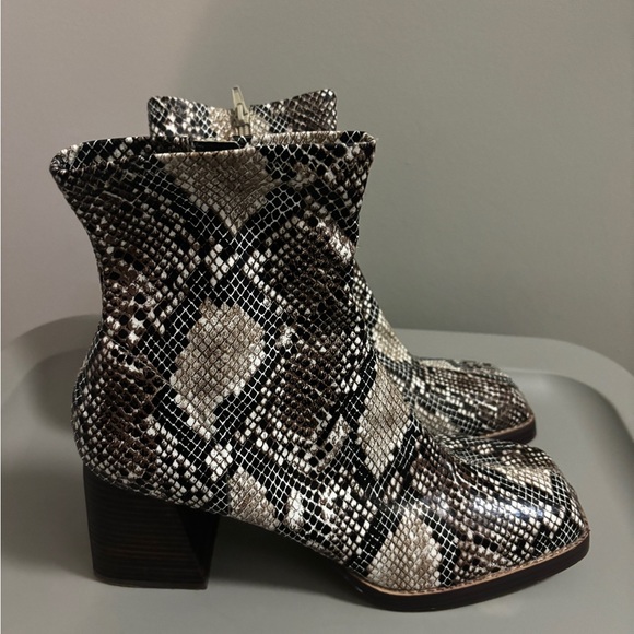 Shoes | Snake Skin Boots | Poshmark